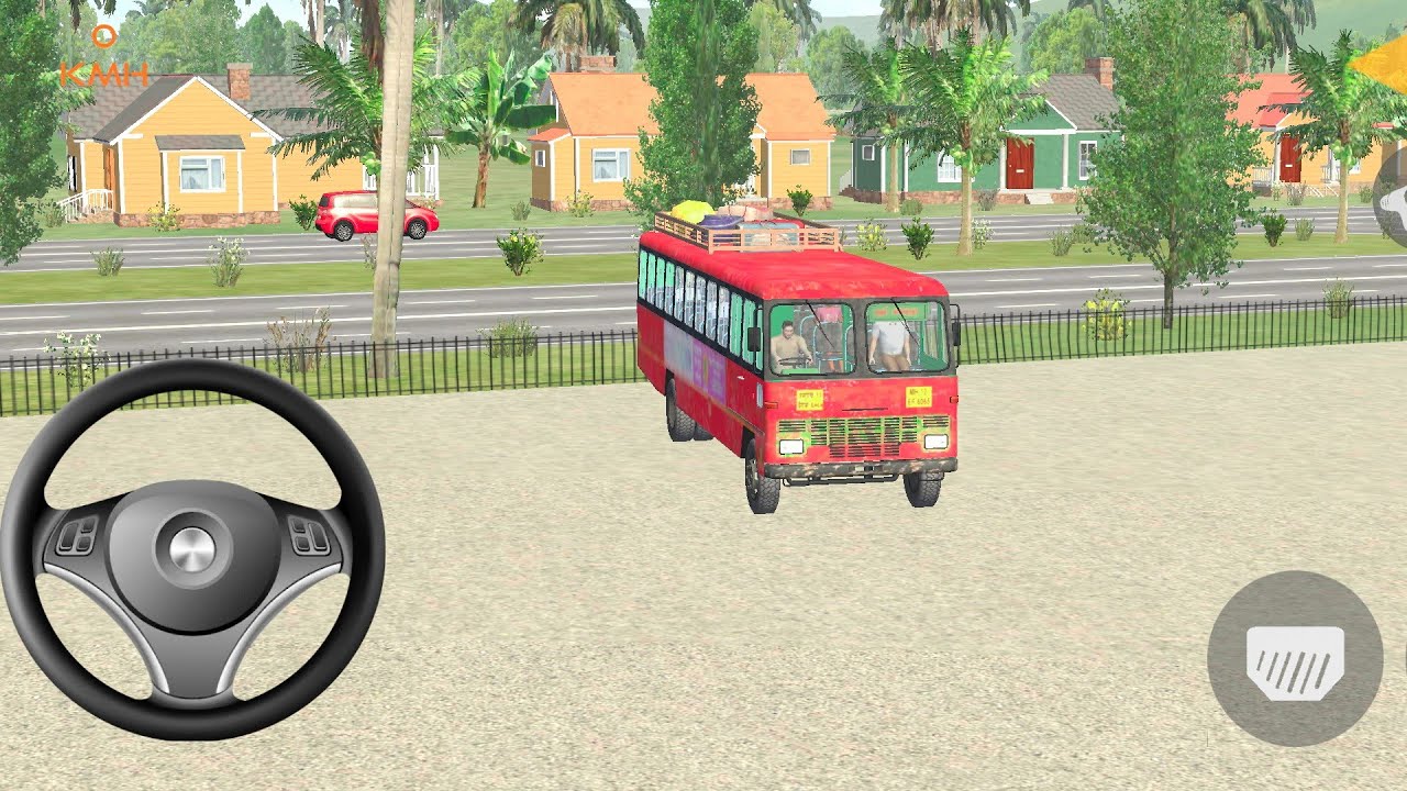 Indian Bus Simulator 3d Gameplay // Indian Sleeper Bus simulator ...
