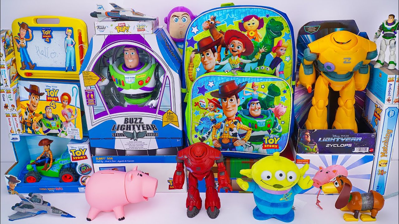 Unboxing Disney Pixar Toy Story toy collection ASMR - YouTube
