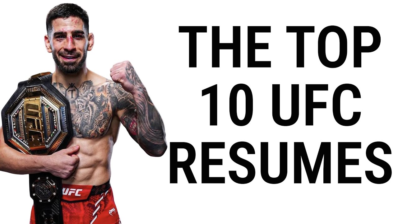 The Top 10 UFC Resumes Among Active Fighters - YouTube