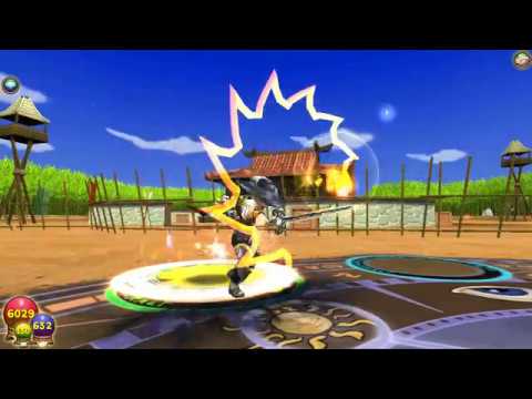 Wizard101 Pandamonium Pack Wand Maycast Spell: Spiritual Attunement ...