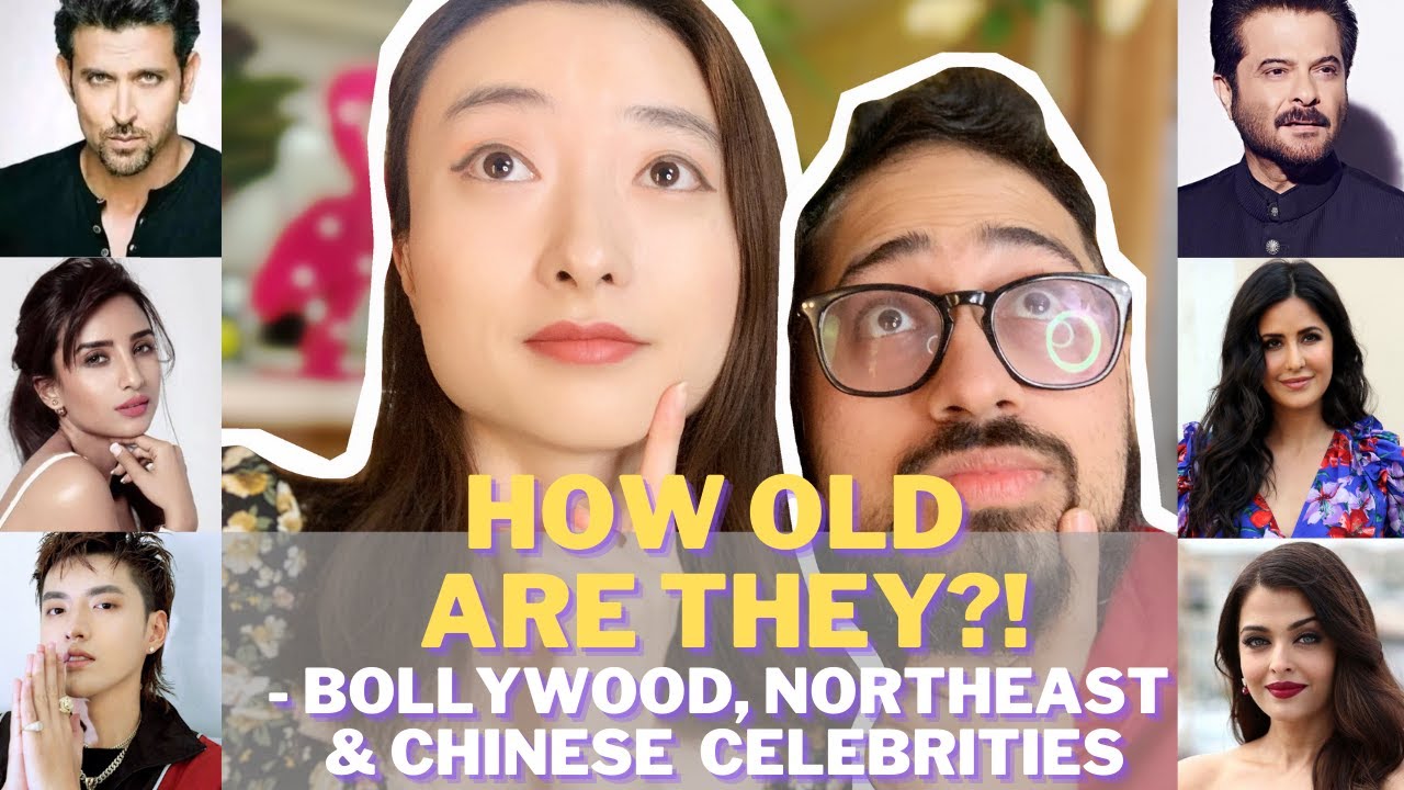 GUESS THE AGE CHALLENGE | Bollywood, Northeast & Chinese celebrities ...