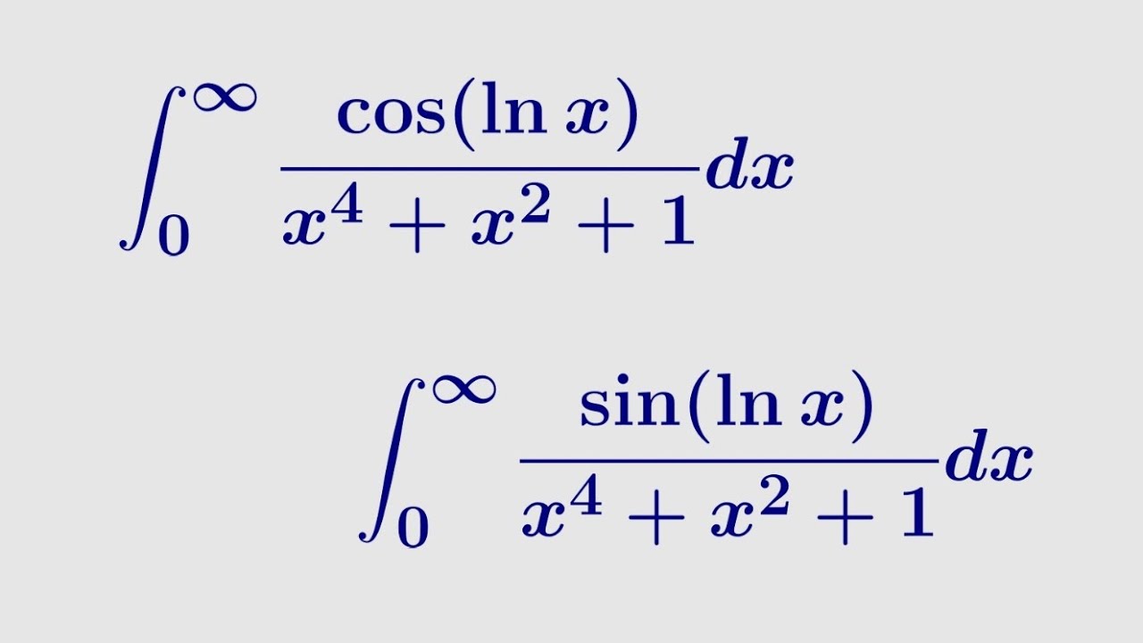 2 of the coolest integrals on YouTube - YouTube
