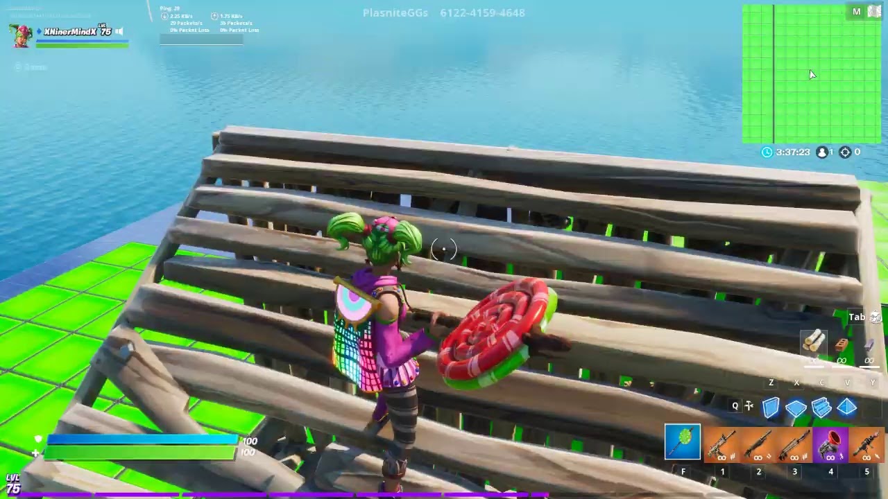 Playing fortnite with the crusty shoe - YouTube