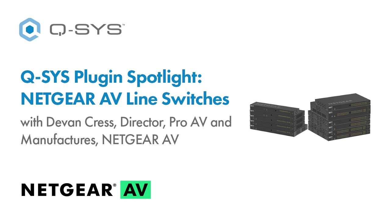 Spotlight: NETGEAR AV Line Switches - YouTube