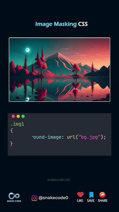 Image Masking Css Css Html Csstricks Coding Frontend Javascript Youtube 