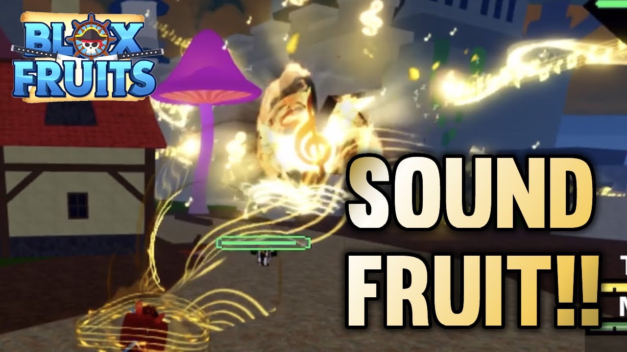 I DON’T KNOW HOW I GOT IT SO FAST BUT SHOWCASE OF SOUND FRUIT!!! ROBLOX ...