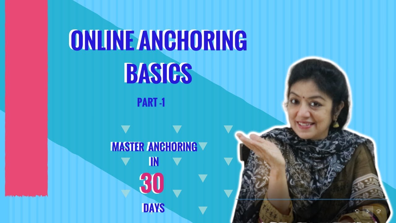Online Anchoring Basics - YouTube