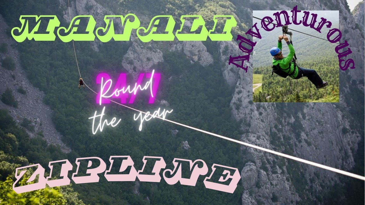 Manali zipline in winter | Bea's river zip-line | adventure activities ...