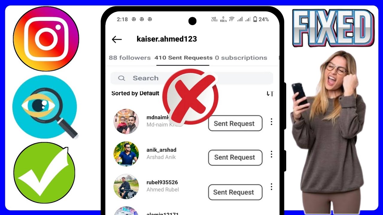 Jak zobaczyć wysłane prośby o obserwowanie na Instagramie!-2025 | @Dynamik.Solution - YouTube