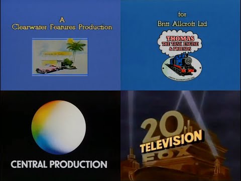 Combo closing logos Clearwater Features Britt Allcroft Central TCFTV ...