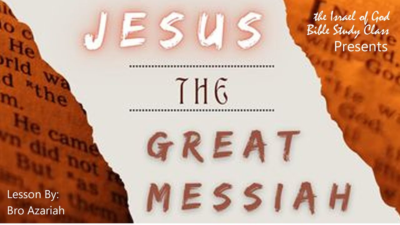 IOG Phoenix - "Jesus: The Great Messiah" - YouTube