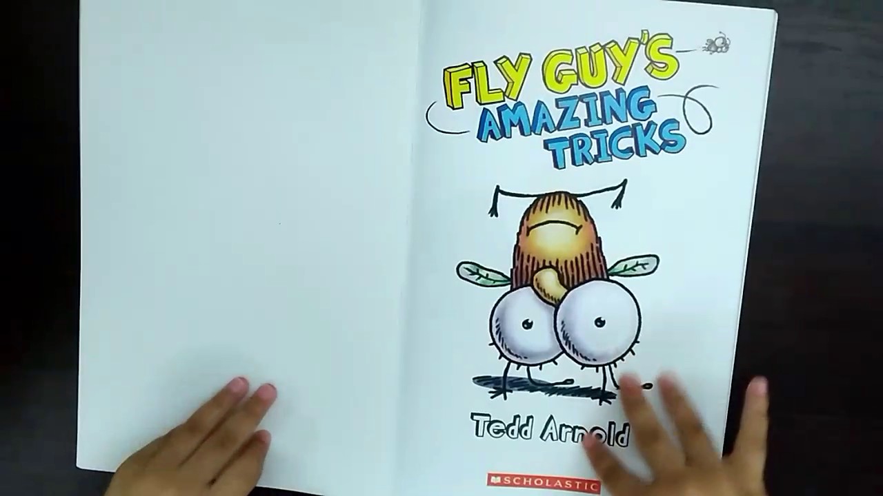 晴晴--暑假繪本唸讀fly guy's amazing tricks - YouTube