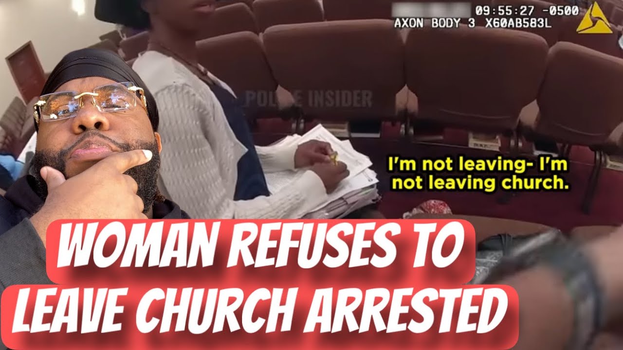 Reaction Church Lady Dragged Outta Church And Arrested - YouTube