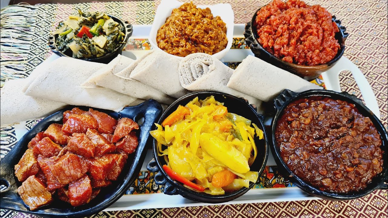 የጎረድ ጎረድ አሰራር how to make ethiopian gored gored - YouTube