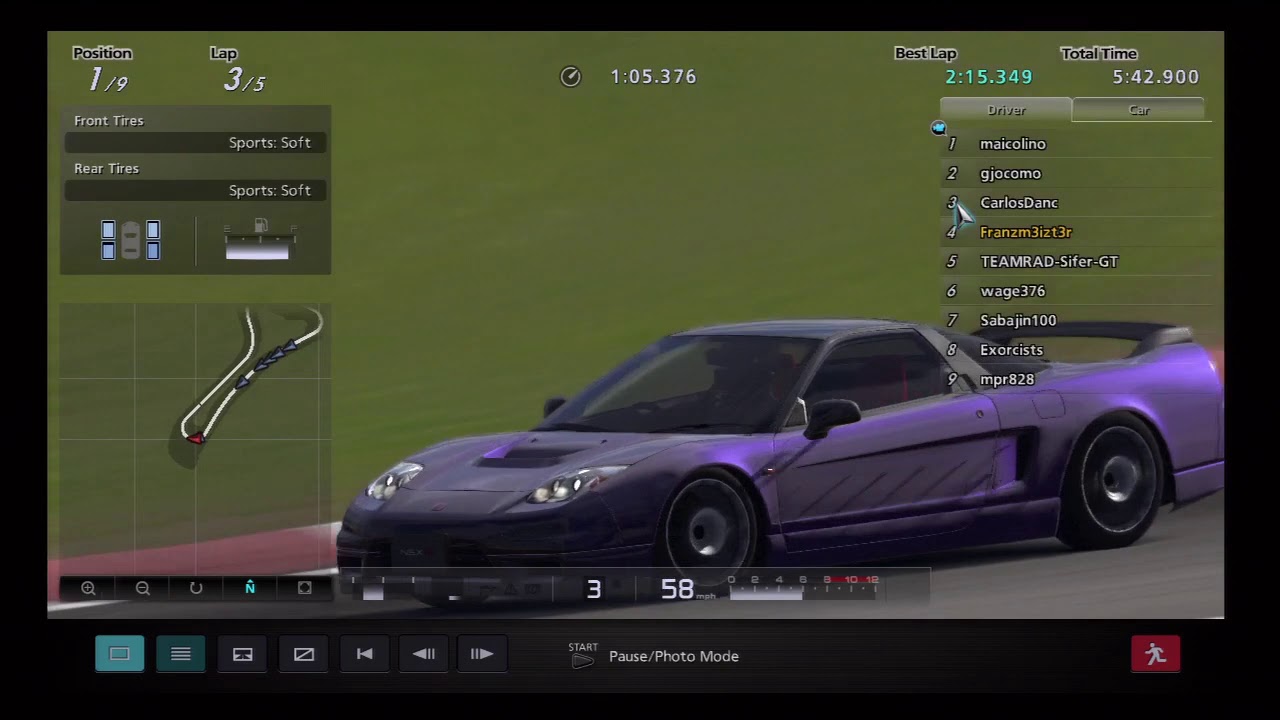 GT5 Race at Nurburgring GP/F 11/27/2013 - YouTube