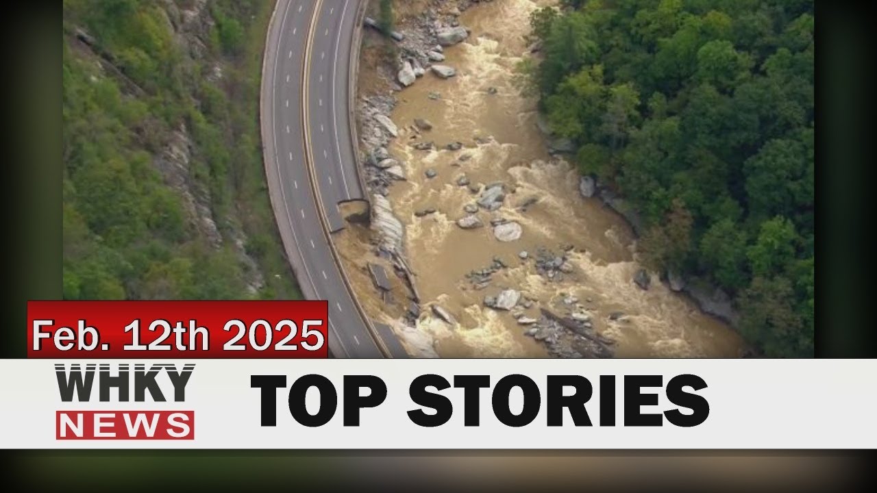 STORM DAMAGED STRETCH OF I-40 TO OPEN BY MARCH 1 | WHKY News -- Top ...