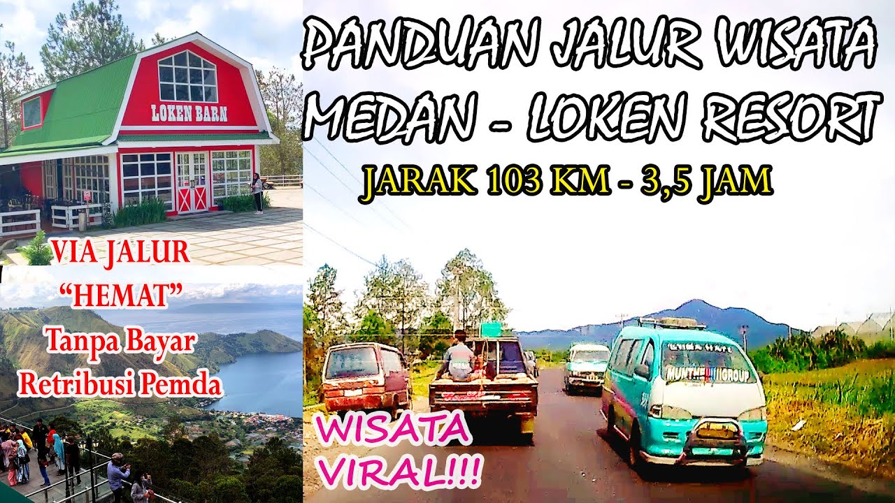 Jalan Menuju Objek Wisata Loken Barn Resort ||| Kabupaten Karo ...