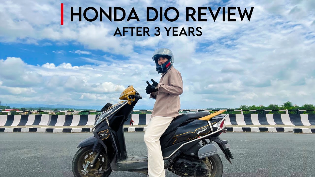 Honda Dio Review After 3 Years | 20000+ kms | - YouTube