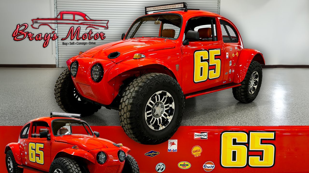 Bray's Motor Museum & Playground- '65 VW Baja Beetle - YouTube
