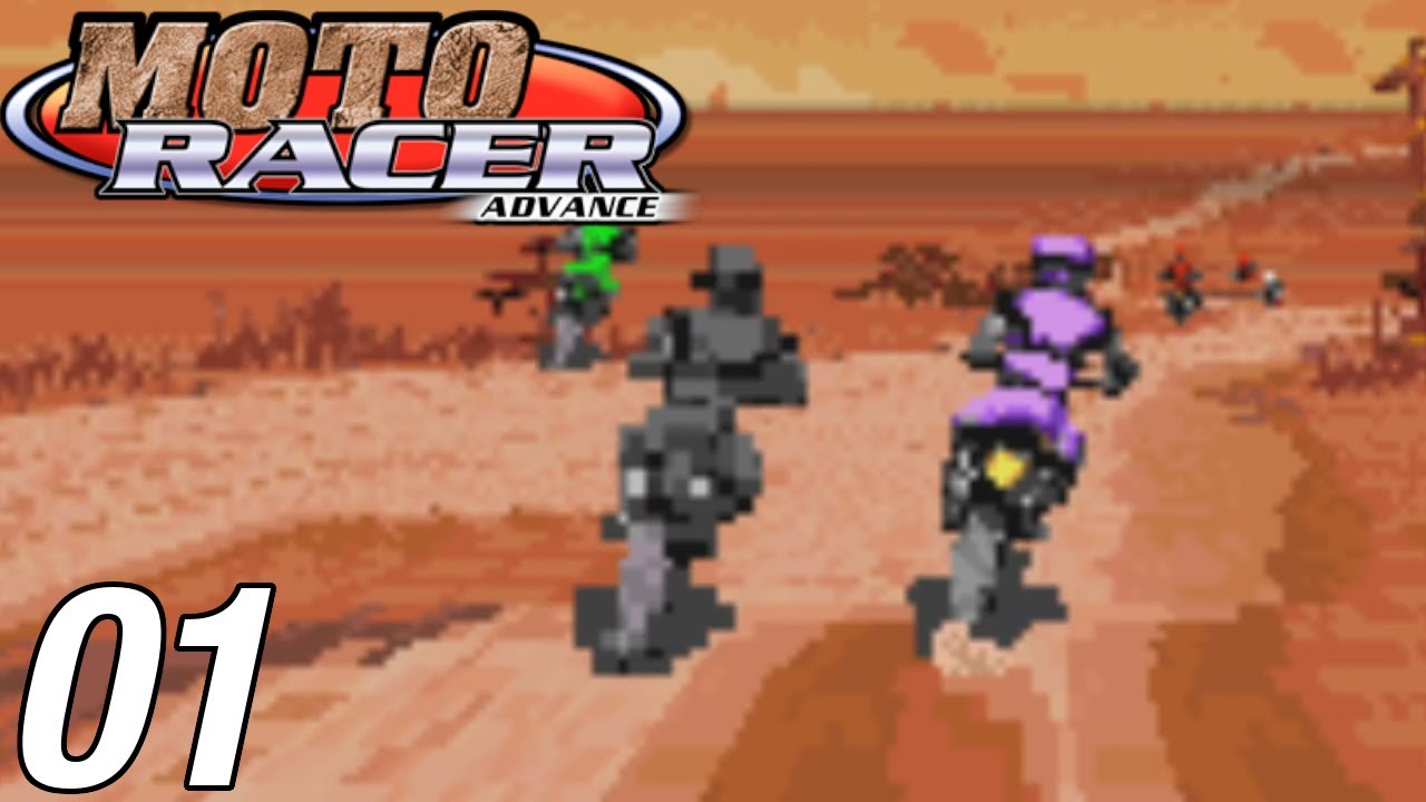 Moto Racer Advance (GBA) - Cross Rookie Single Races (Let's Play Part 1 ...