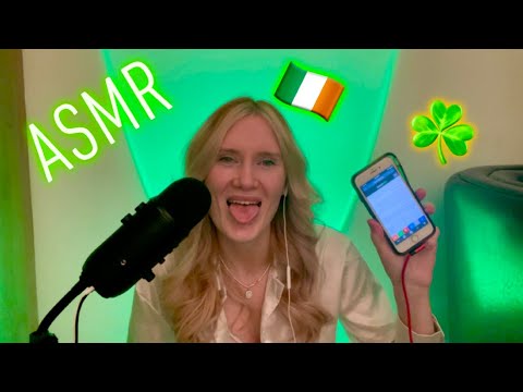 Irish ASMR 🇮🇪 Irish girl teaching you how to pronounce Irish names 🇮🇪 # ...