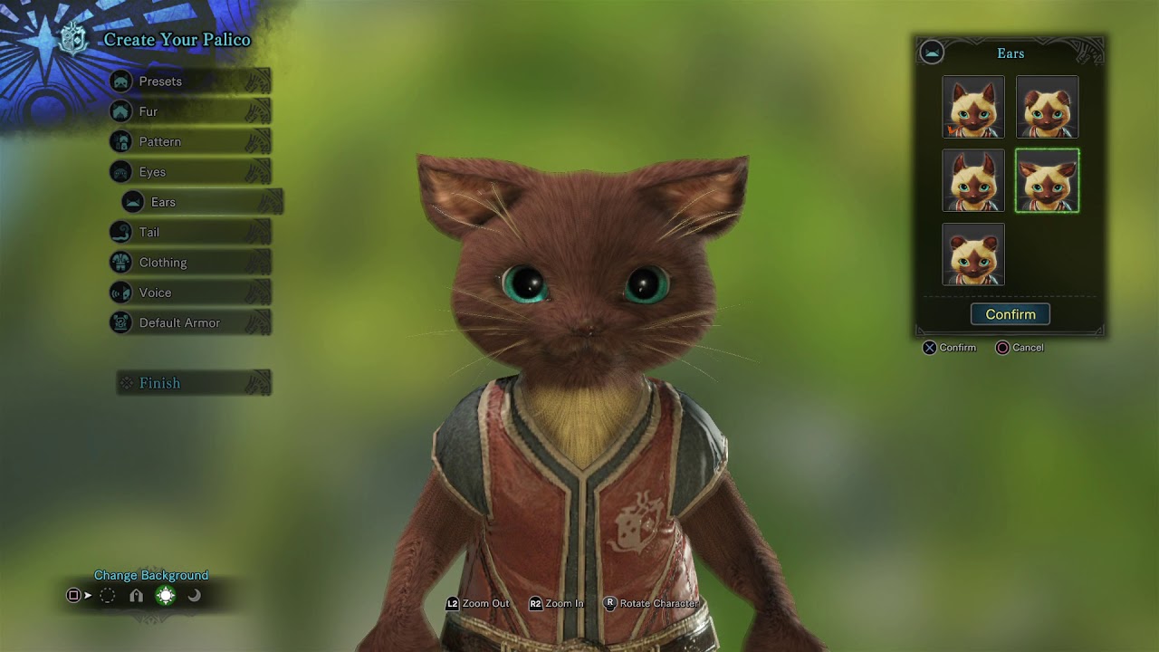 Monster Hunter: World - Palico Character Creation - YouTube