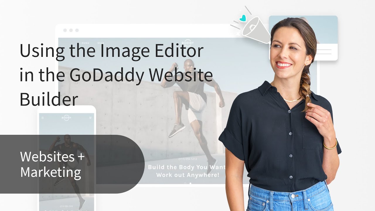 Advanced Website Design: Using the Image Editor in the GoDaddy Website ...