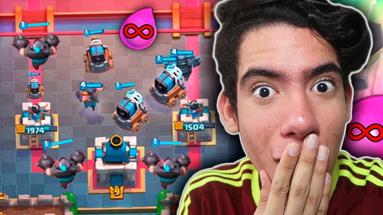 GANO EL DESAFIO DE ELIXIR INFINITO CON UN MAZO ULTRA CARO | TheDonato ...
