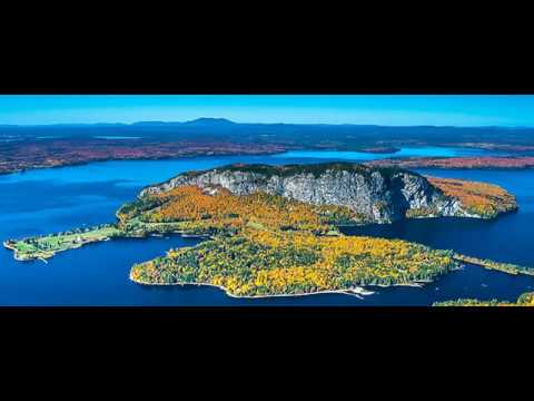 Moosehead Lake Region Aerial Tours - YouTube