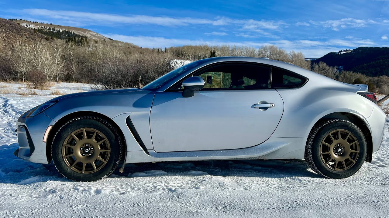 BRZ & GR86 Traction Control Settings - Snow Hill Test - YouTube