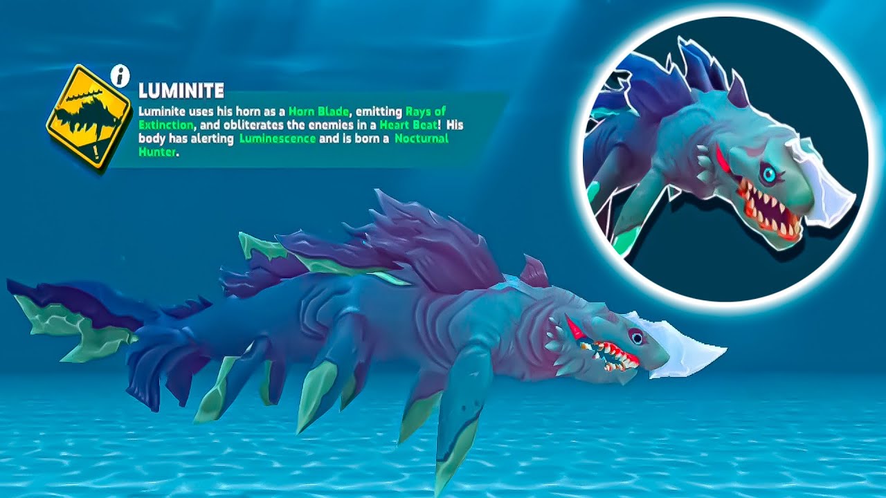 LUMINITE 🦈 FULL BOOST | New Skin Mod All Sharks Unlocked | Hungry Shark ...