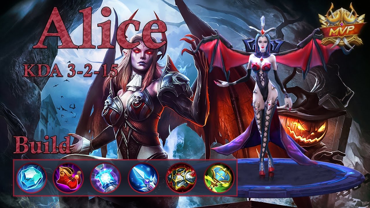 Mobile Legends: Alice MVP, tanky build and still amazing! - YouTube