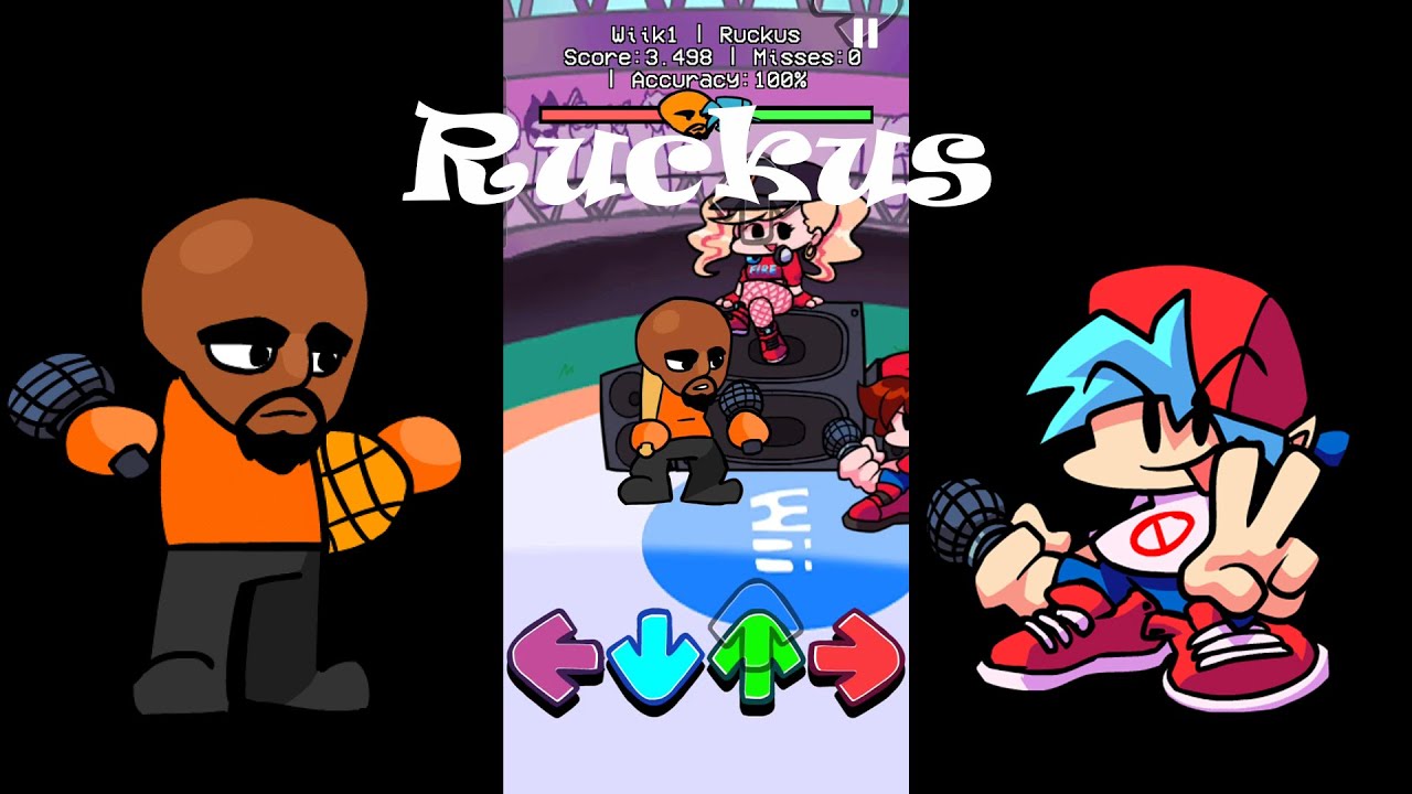 WIIK 1 vs BOYFRIEND | FNF #73 | RUCKUS | SundayBattle | Full Gameplay ...