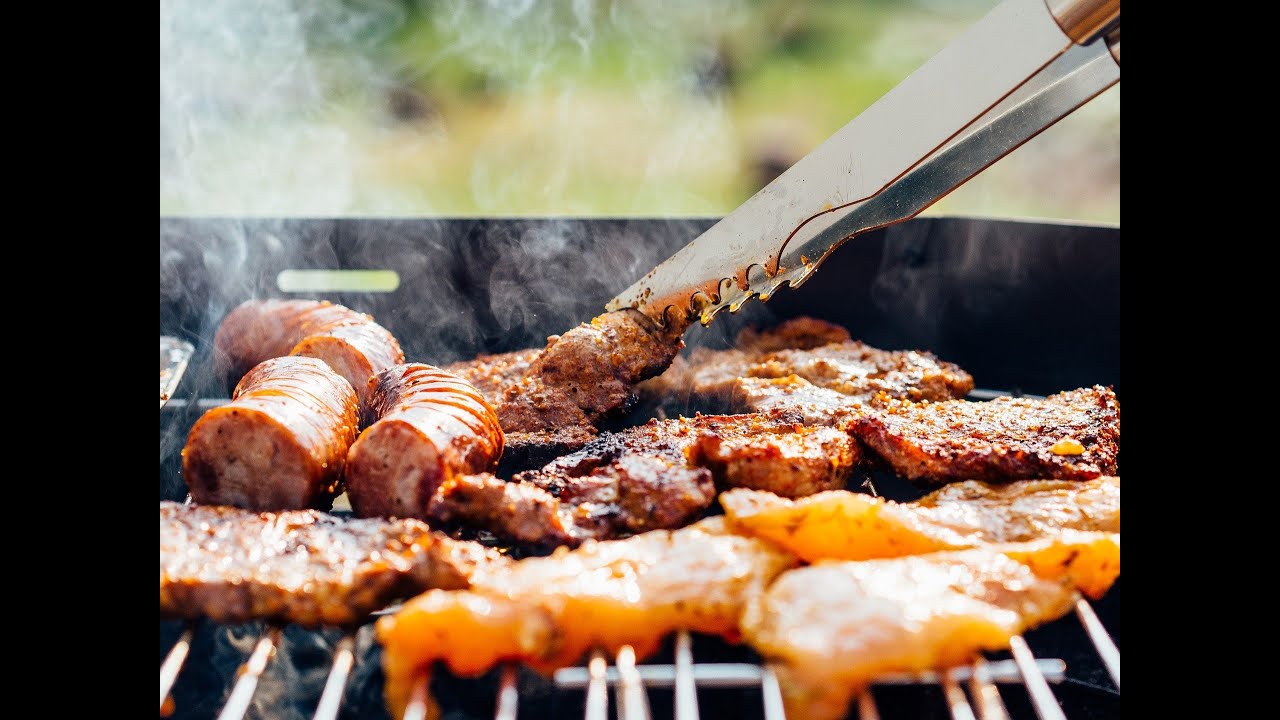 Calming White Noise BBQ Grill Sizzling 10 Hour Loop To Relax Or Sleep ...