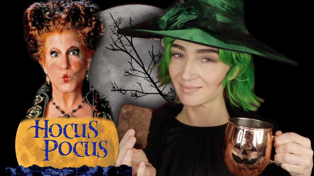 HOCUS POCUS Winifred Sanderson Makeup Tutorial 🧹 - YouTube