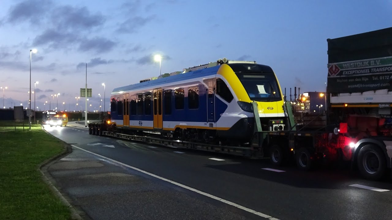 NS SNG 2788: Per dieplader en als treinstel - YouTube