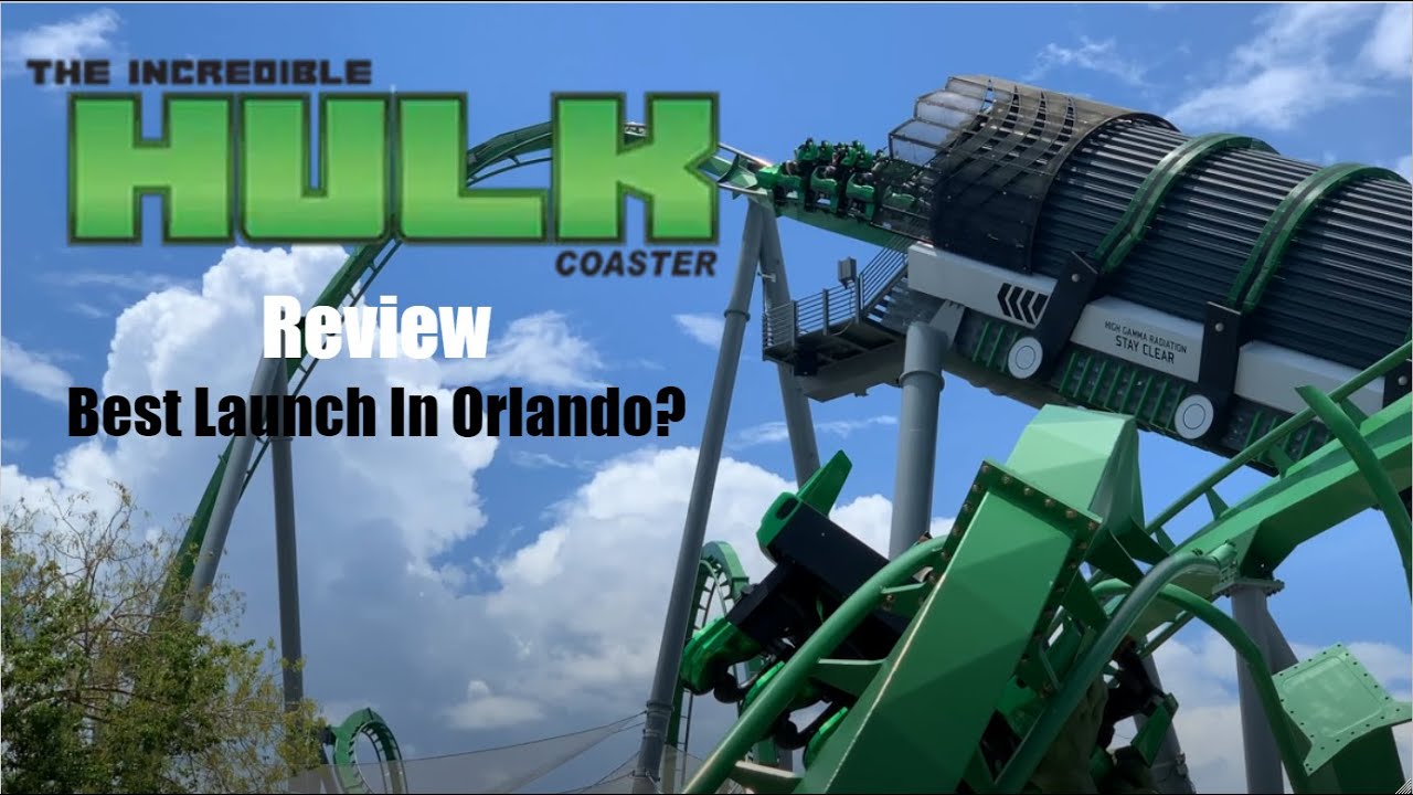 The Incredible Hulk Coaster Review, Universal's Islands of Adventure ...