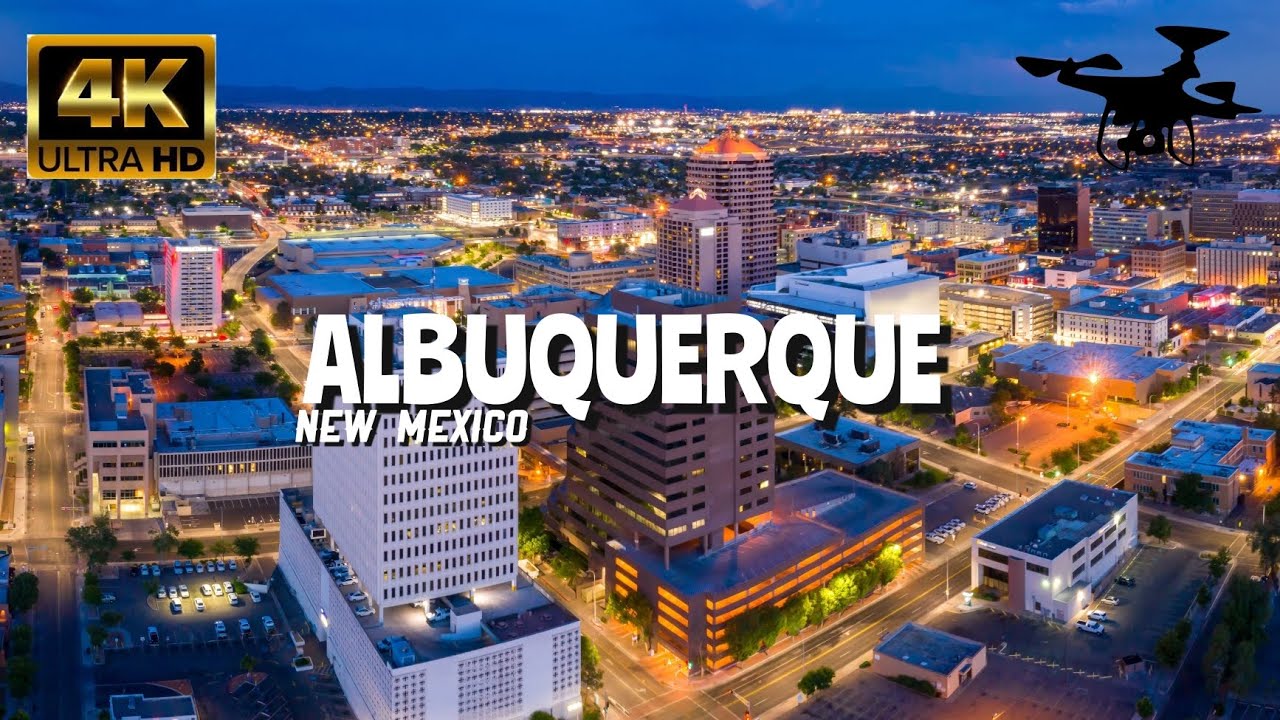Albuquerque, New Mexico In 4K By Drone - Amazing View Of Albuquerque ...