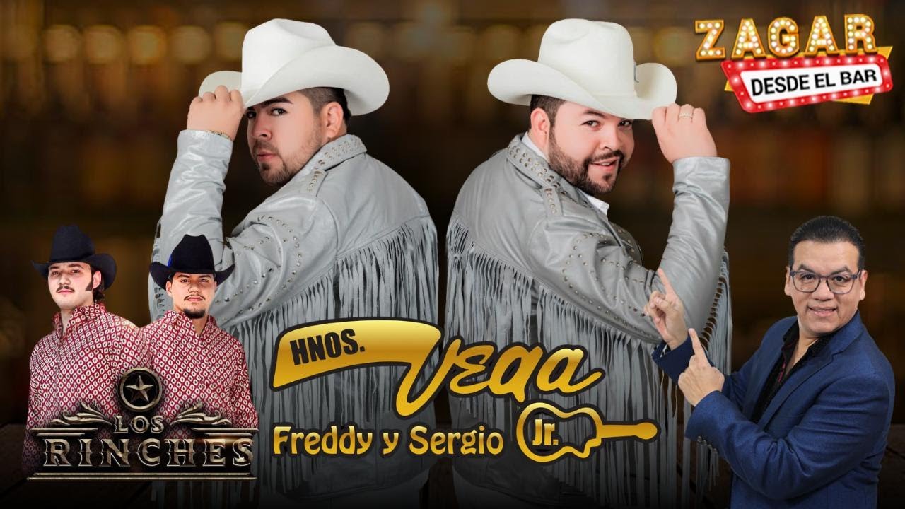 Zagar desde el bar con Los hermanos Vega Jr. y Los Rinches - YouTube