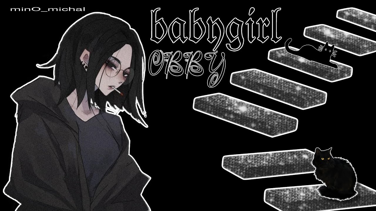 EMO OBBY! - in ROBLOX 🐈‍⬛🖤🏴 - YouTube