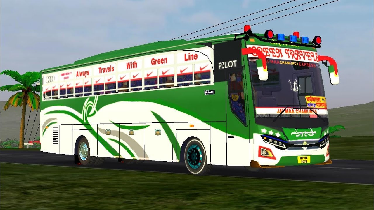 Green Travels | BUSSID Green Travels Livery #BUSSID Jetbus1 Livery ...