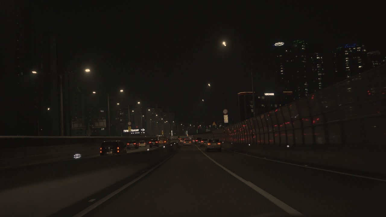 Expressway in Seoul, 4k drive - YouTube