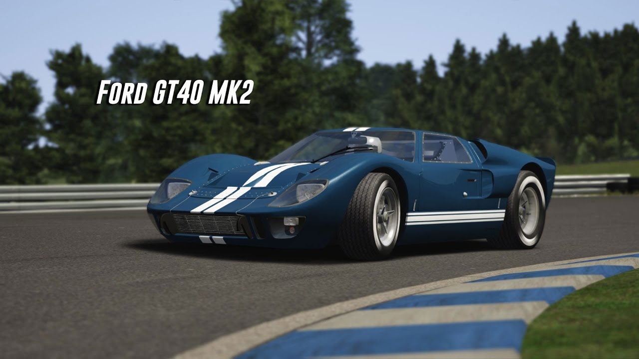 Ford GT40 MK2 / Assetto Corsa / Gameplay - YouTube