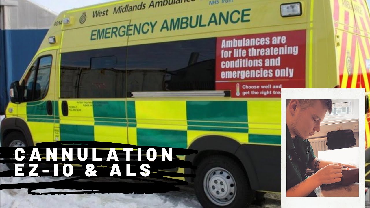 Paramedic Science | Cannulation, EZ-IO, ALS practice - Simulation week ...