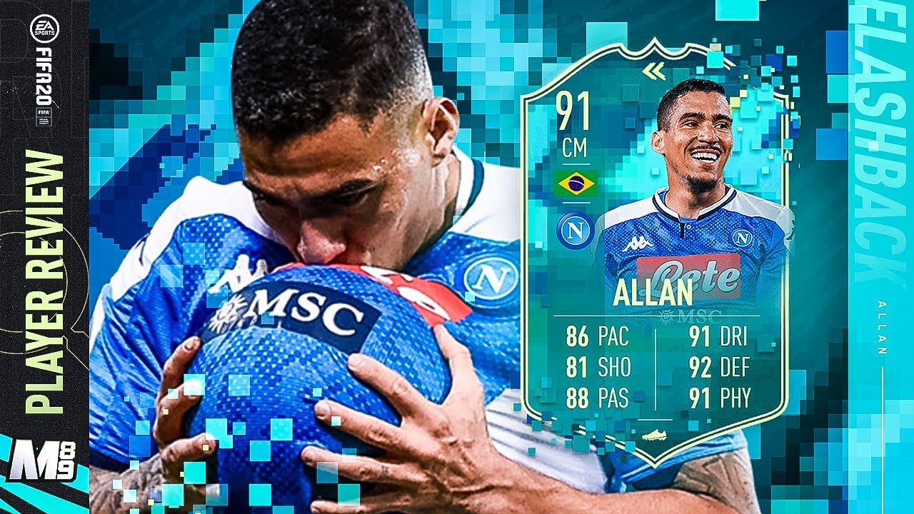 FLASHBACK ALLAN PLAYER REVIEW | 91 FLASHBACK ALLAN REVIEW | FIFA 20 ...