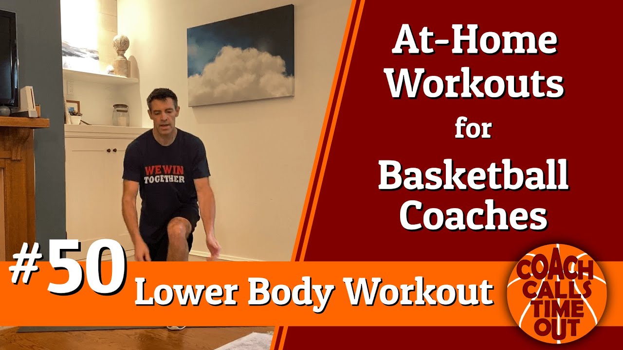At Home HIIT Leg Workout Designed for Basketball Coaches - Less Than 10 ...