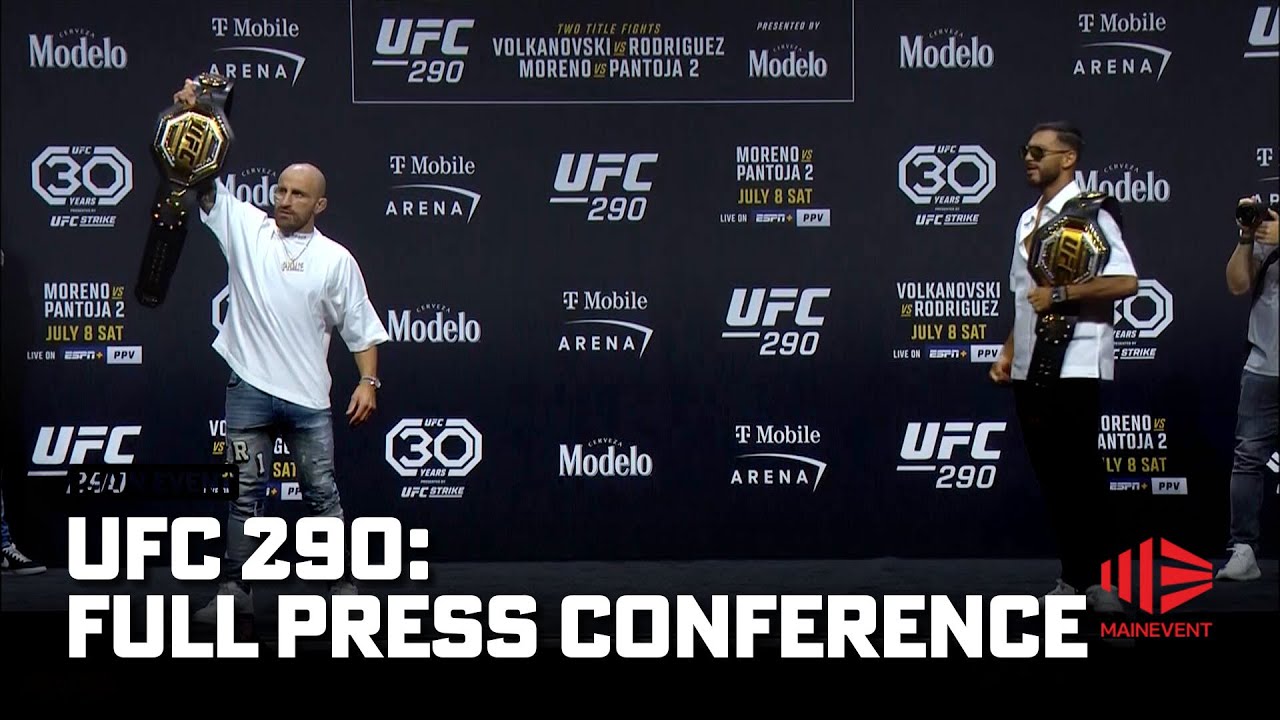 UFC 290 Full Press Conference 👊 I Fox Sports Australia - YouTube