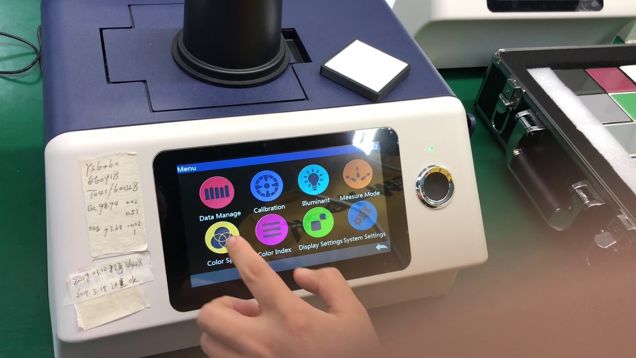 3nh YS6010 Color Test Equipment Benchtop Spectrophotometer 360nm d/8 ...