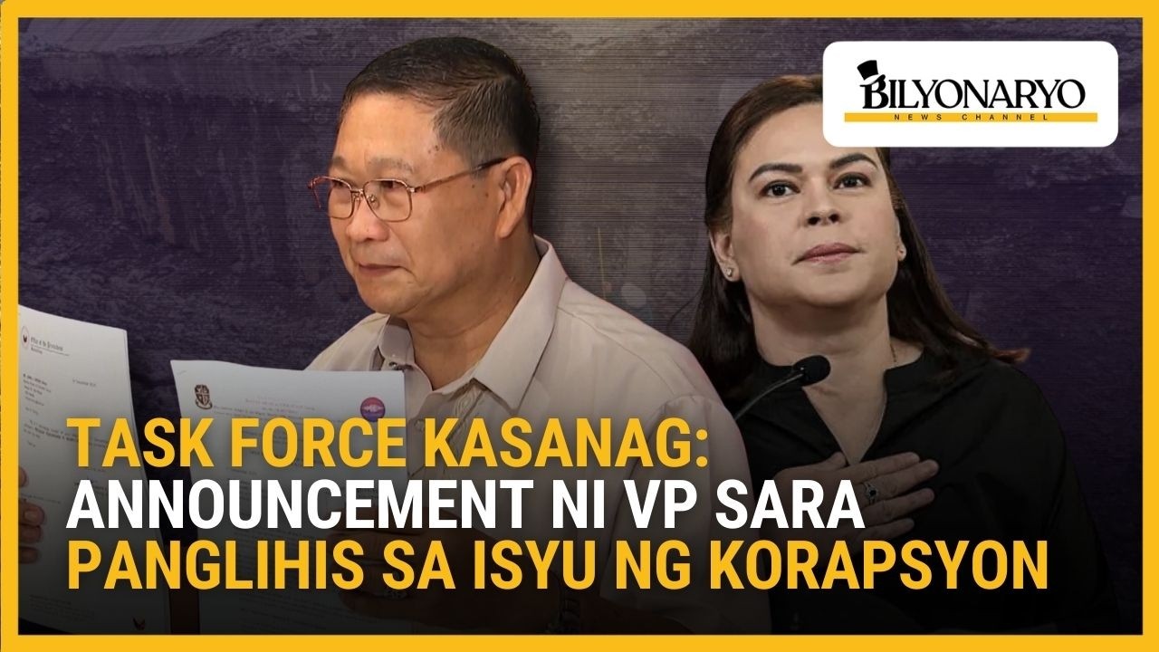 Task Force Kasanag: Presidential bid ni VP Sara, tinuturing na ...