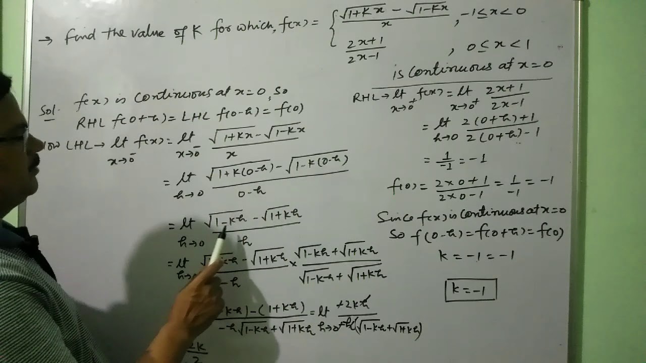 Continuity problem - YouTube